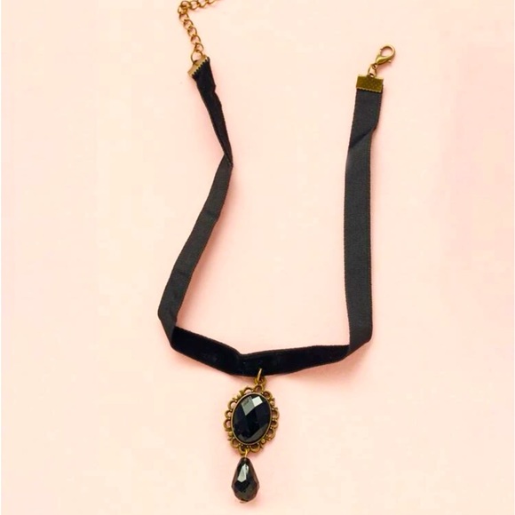 None | Jewelry | Y2k Goth Lolita Vampirecore Royalcore Grungecore Black ...